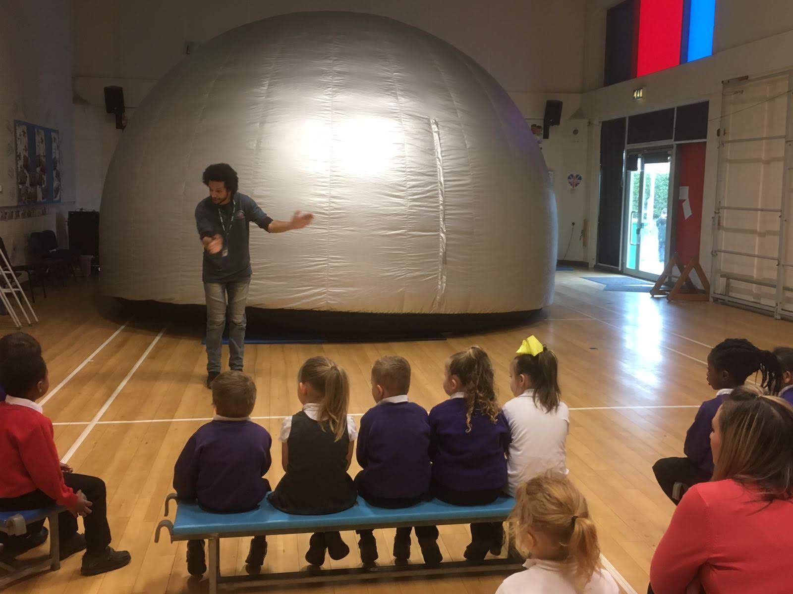 Cambridgeshire mobile planetarium. Bringing space knowledge and fun to you!