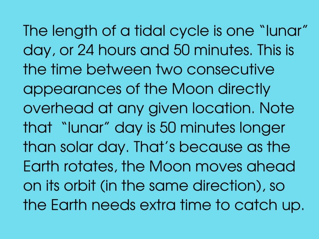 Tides explained - WonderDome Planetarium