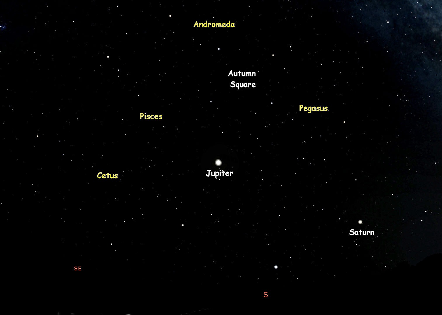 Autumn Sky - Wonderdome: Planetarium Shows for Schools